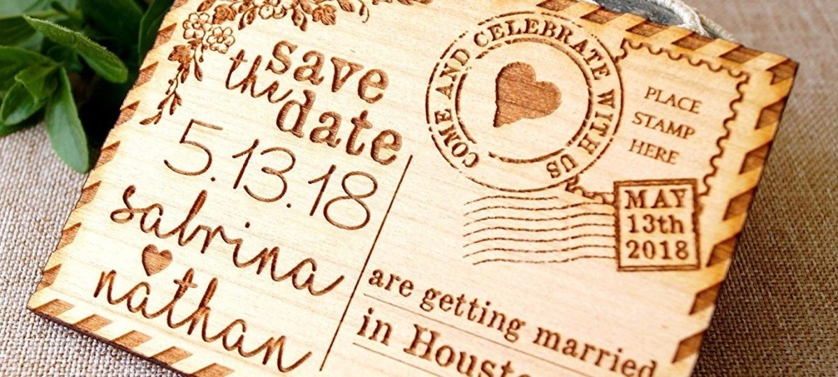 Custom Wooden Postcards – CoupleGifts.com