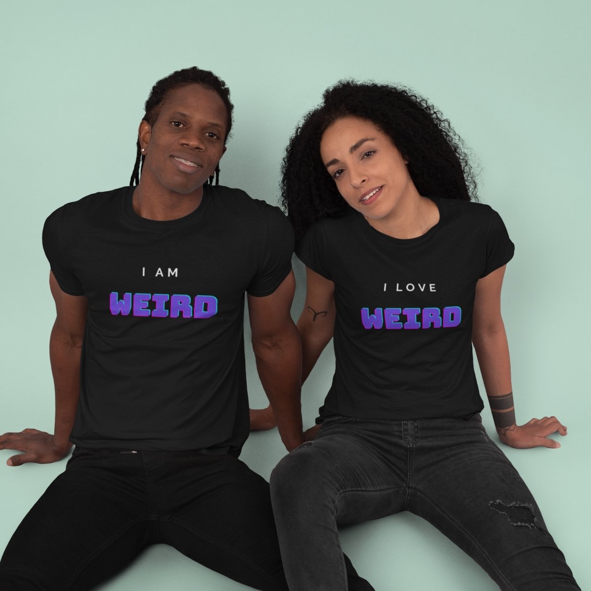 Weird Matching Couple T-Shirts – CoupleGifts.com